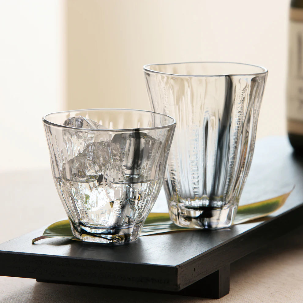 Suminagashi Shochu Rocks Glass by Base Piece